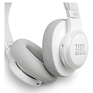 JBL Live 650 BT NC, Around-Ear Wireless Headphone with Noise Cancellation - White