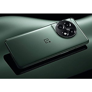 OnePlus 11 5G Dual PBH110 256GB 12GB RAM Factory Unlocked (GSM Only | No CDMA - not Compatible with Verizon/Sprint) China Version w/Google Play - Green