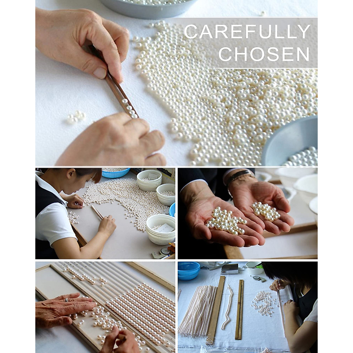 Pearl Necklace, Bead Necklace, Pearl Choker Necklaces for Women, Preppy Necklace, Pearl Necklaces for Women