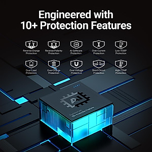 HULKMAN Alpha85S -40℉ Start Tech Jump Starter 2000 Amp 20000mAh Car Starter with 65W Speed Charge Lithium Portable Car Battery Booster Pack for up to 8.5L Gas and 6L Diesel Engines