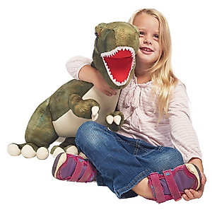 PREXTEX 24" Giant Plush Dinosaur T-Rex Jumbo Cuddly Soft Dinosaur Toys for Kids