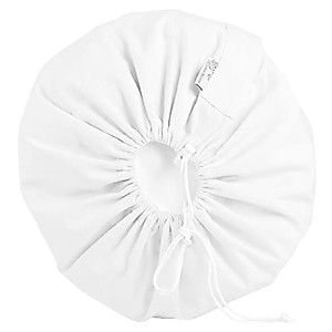 Accent Home Cotton Canvas Laundry Bags With Drawstring 2 Pack LARGE Travel Storage Bags 15" x 28", Heavy Duty Multi Use | Washable Dirty Clothes Organizer | Easy Fits a Laundry Hamper Mesh Basket