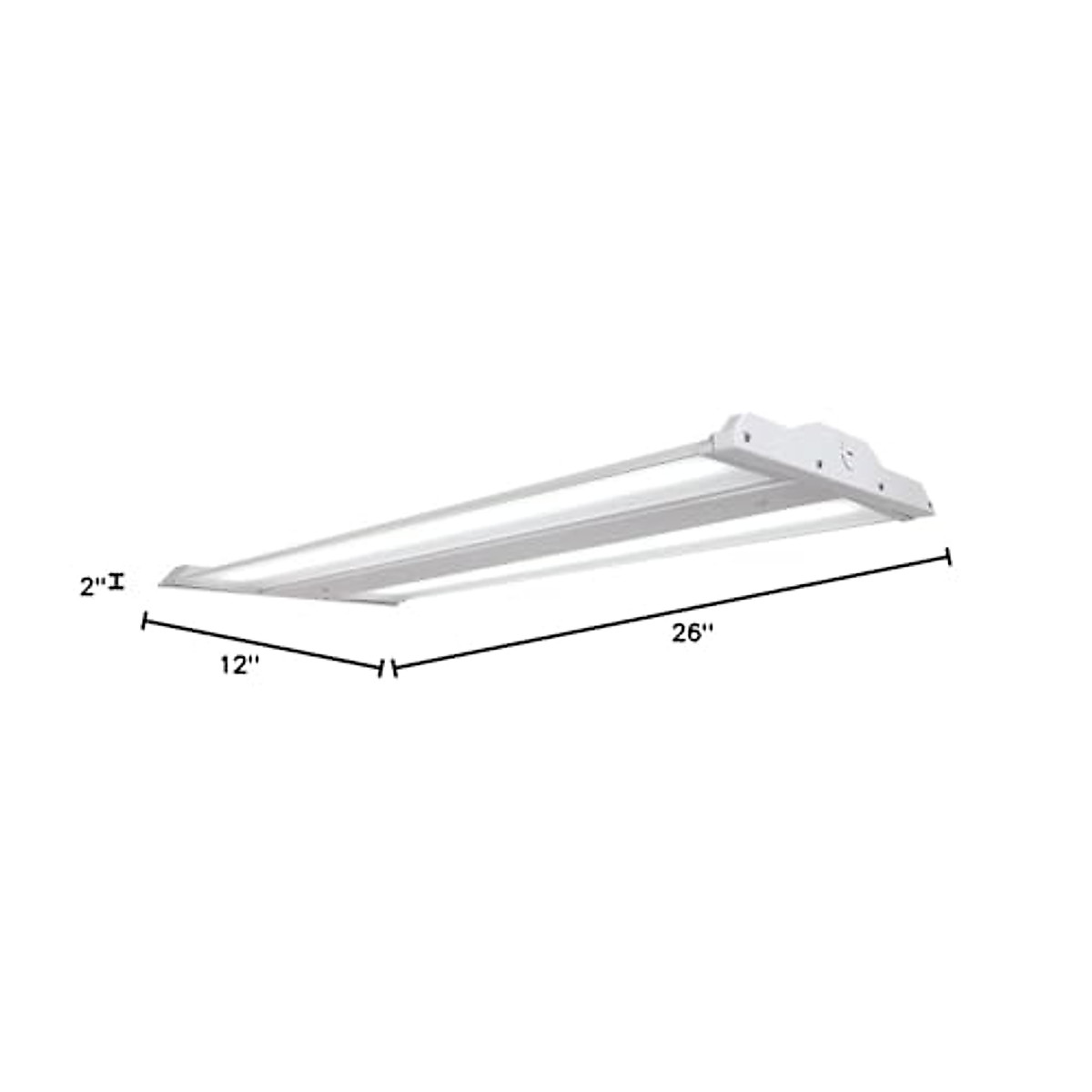 Metalux HBLAO2350C Highbay Linear w/Aimable Optics, White