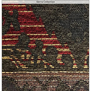 Paseo Road by HiEnd Accents | Sierra 7 Piece Comforter Set, Super Queen, Faux Suede Western Rustic Cabin Lodge Luxury Bedding Set, 1 Comforter, 1 Bedskirt, 2 Pillow Shams, 2 Accent Pillows, 1 Neckroll