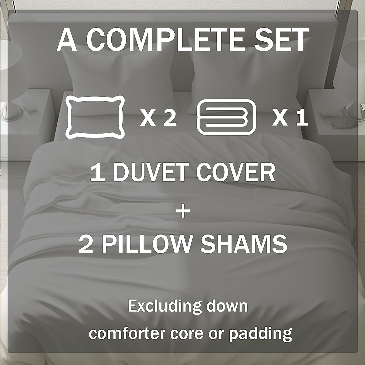 Epzthxlyr Elephant Duvet Cover Full Size, Grassland Animal Bedding Set 3 Pieces Set, Soft Microfiber, with Zipper and Corner Ties, Wild Animal Comforter Cover 1 Duvet Cover + 2 Pillow Cases