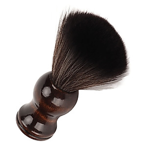 Beard Brush for Men, Nylon Bristles Shaving Brush, Quick Dry Dirt Removal Men Shaving Brush for Home and Salon