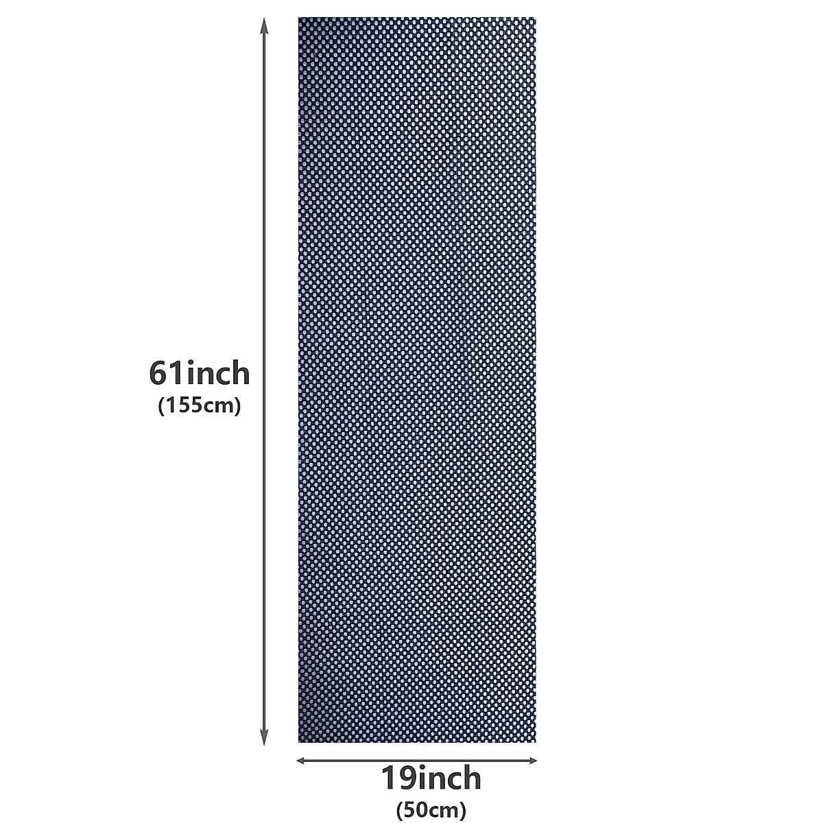 Mesh Fabric Netting Black Fabric Netting Soft Mesh Fabric for Sewing, Crafts，Shopping Bag, Backpack Pocket and Straps and Netting Clothes (Black(19×61INCH))