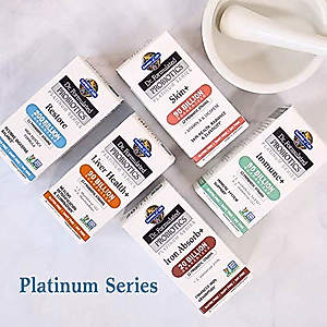 Garden of Life Dr. Formulated Probiotics Platinum Series Restore 200 Billion CFU High Potency Formula, Vegan, Non-GMO, Gluten, Dairy & Soy Free Digestive Immune Probiotic Support, 28 Capsules