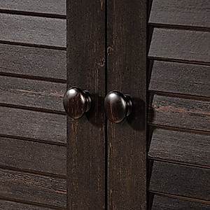 Sauder Harbor View Storage Cabinet, Antiqued Paint finish