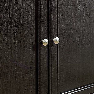 Sauder Palladia Library With Doors, Wind Oak finish