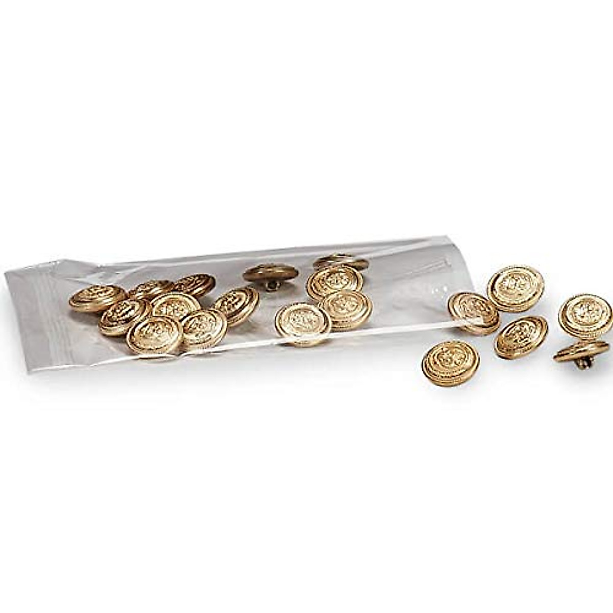 A1 Bakery Supplies Clear Cellophane Flat Polypropylene Bags, 3 x 6 100 Pack 1.5mil