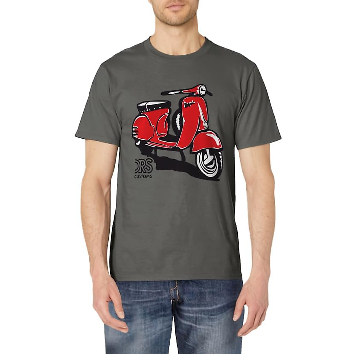 Classic scooter Piaggio from Italy pink T-Shirt