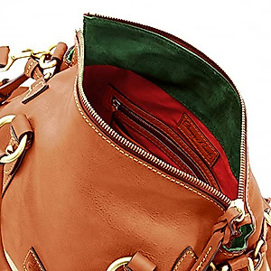 Dooney & Bourke Florentine Small Satchel, Natural/Natural Trim