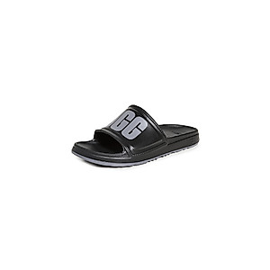 UGG Men's Wilcox Slide Sandal, Black, 10