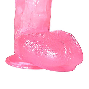 Huge Dildo Sex Toys for Women-Realistic Big Thick Dildo with Strong Suction Cup, Sex Toy Dildos with 11.8 Inch Big Adult Toys, Adult Sex Toy for Male&Female Couples, Anal Butt Plug Pink Rose Dildos