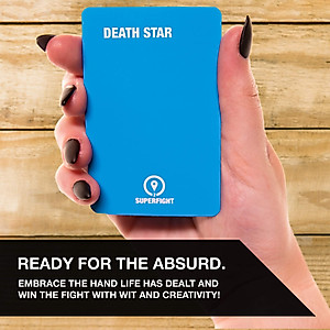 Skybound Superfight Blue Deck 2: 100 New Location Cards for The Game of Absurd Arguments | Party Game of Super Powers and Super Problems, for Kids Teens Adults, 3 or More Player Ages 8+
