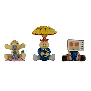 Worlds Smallest World's Smallest GPK Garbage Pail Kids Bundle Set of 6 Mini Figures