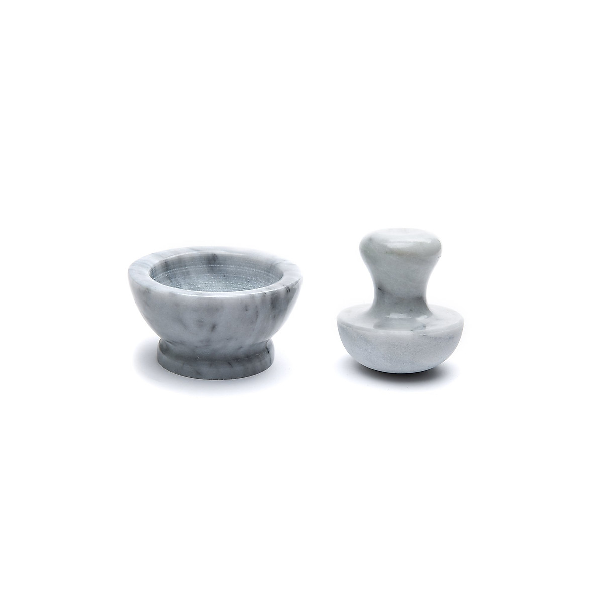 Fox Run Marble Mortar and Pestle, White
