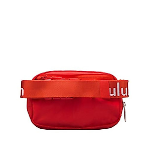 Lululemon Athletica Everywhere Belt Bag 1L, (Solar Orange/White)