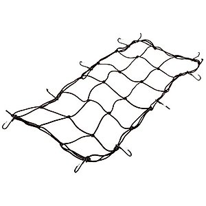 Keeper 06144 ATV Cargo Net, 15" x 30" with 10 Hooks,Black