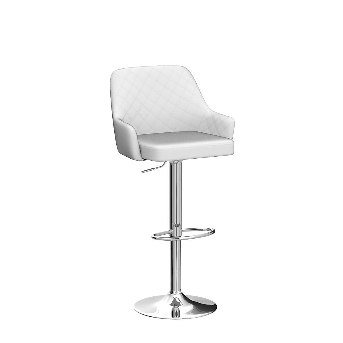 VECELO Adjustable Bar Stools Set of 2, Bar Height Stools for Kitchen Counter