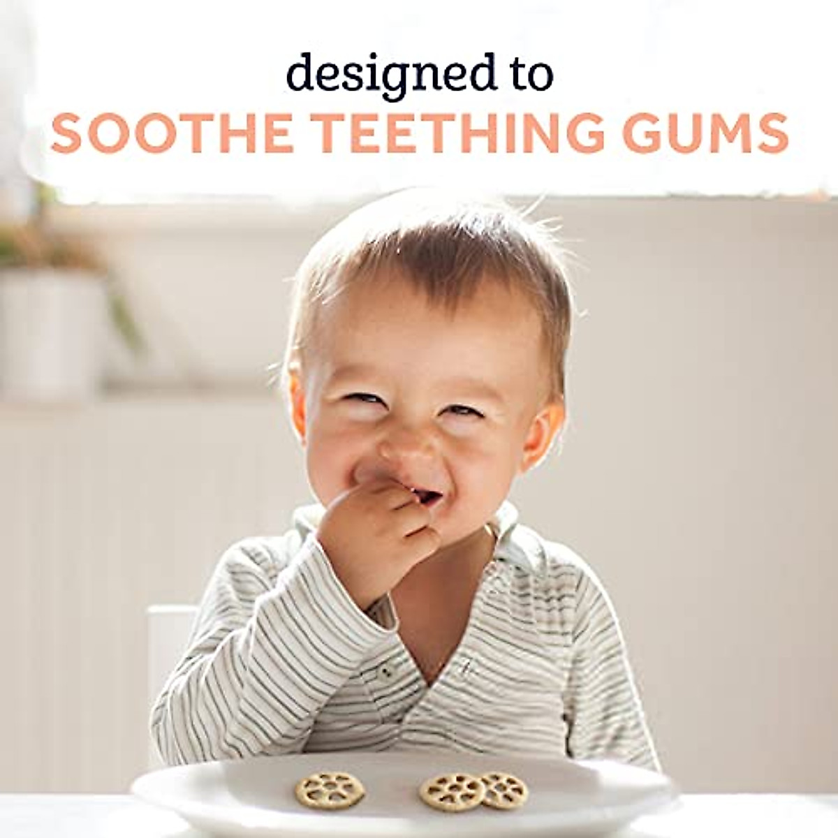 Gerber Snacks for Baby Teether Wheels, Apple Harvest, 1.48 Ounce (Pack of 6)