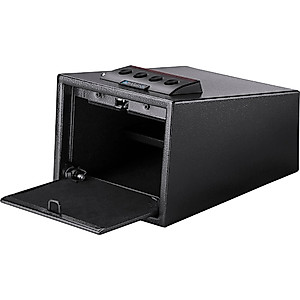 BARSKA AX12432 Quick Access Keypad Security Handgun Pistol Safe 0.23 Cubic Ft