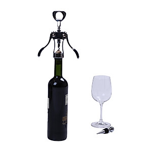 Select Culinary Premium Corkscrew and Wine Stopper Set