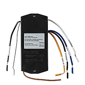 Universal Ceiling Fan Remote Control Kit with Up Down Light Replacement for Hampton Bay Harbor Breeze Hunter Litex Westinghouse 3-Speed Dimmer UC7078T UC7067RC L3H2010FANHD Fan-HD6 FAN-28R -Pikeman