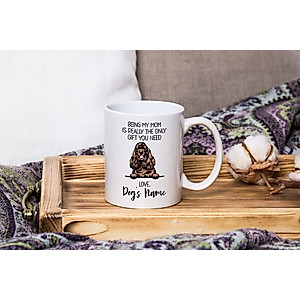 Personalized American Cocker Spaniel Coffee Mug, Custom Dog Name, Customized Gifts For Dog Mom, Mother's Day, Gifts For Dog Lovers, Being My Mom is the Only Gift You Need