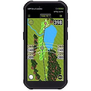 SkyCaddie SX550 Tour Book, Black