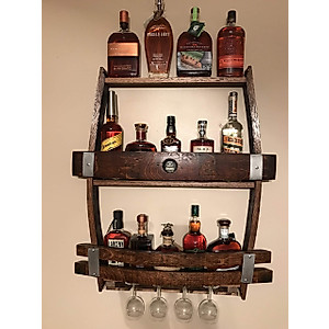 Lighted Wine/Whiskey Rack