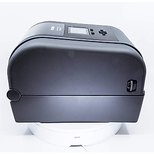 Brother TD-4650TNWB 4-inch Thermal Transfer Desktop Network Barcode and Label Printer for Labels and Barcodes, 203 dpi, 8 IPS, Standard USB 2.0, Serial, Ethernet LAN, Built-in Wi-Fi® and Bluetooth®