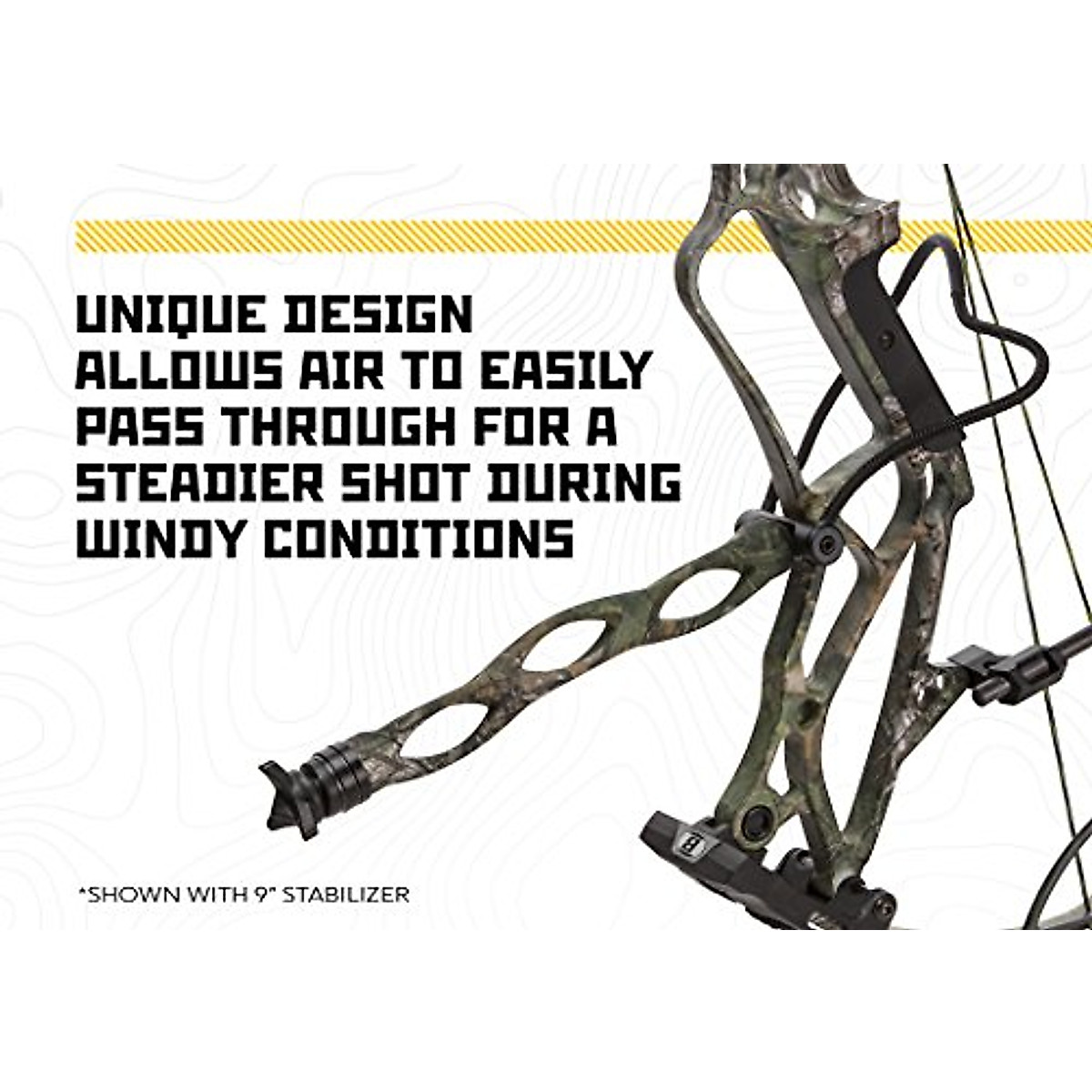 Trophy Ridge 3" Static Stabilizer - Camouflage