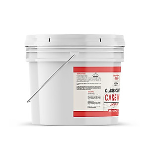 Unpretentious White Cake Mix, 1 Gallon, Classic & Traditional Baking Mix, Easy to Make, Convenient Resealable Bucket