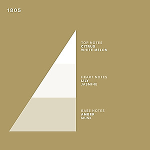 Truefitt & Hill Luxury Cologne - 1805 - Premium Long-Lasting Oceanic Men's Fragrance Presented in a Beautifully Etched Traditional Atomizer Bottle - 3.38 oz.