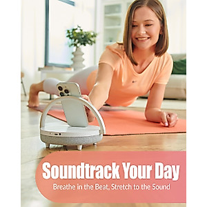 BELMAK Bedside Lamp with Wireless Charger, Phone Charging Lamps for Bedroom, Speaker Lamp Bluetooth Wireless, 6 in 1 Touch Bedside Lamp, Unique Gifts for Women, Dad, Mom, Men Birthday Gift Ideas