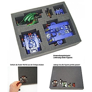 Feldherr Maxi Large Tanks and 72 Infantry Figure Case