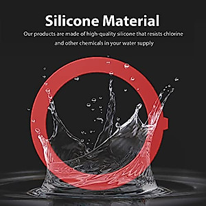 Flush Valve Seal for Kohler, 3-Pack Upgraded Silicone Material Canister Flush Valve Toilet Gasket Replacement Parts for K-GP1059291, Easy to Install and Uninstall