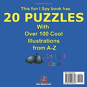 I Spy Backyard Bugs: A Fun Guessing Game Picture Book for Kids Ages 2-5, Toddlers and Kindergartners ( Picture Puzzle Book for Kids ) (I Spy Books for Kids)
