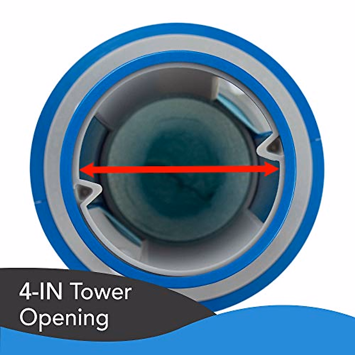 SkimDoctor 2.0 Pool Skimmer Basket Turbocharger With Non-corrosive Fittings | Includes Skimmer Sock For Easy Debris Removal | Fits Most Commercial Inground Pool Baskets | Decreases Pool Cleaning Times