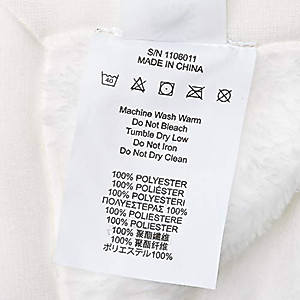 UGG Unisex-Adult Duffield Throw Ii Wearable Blanket, Cream, One Size US