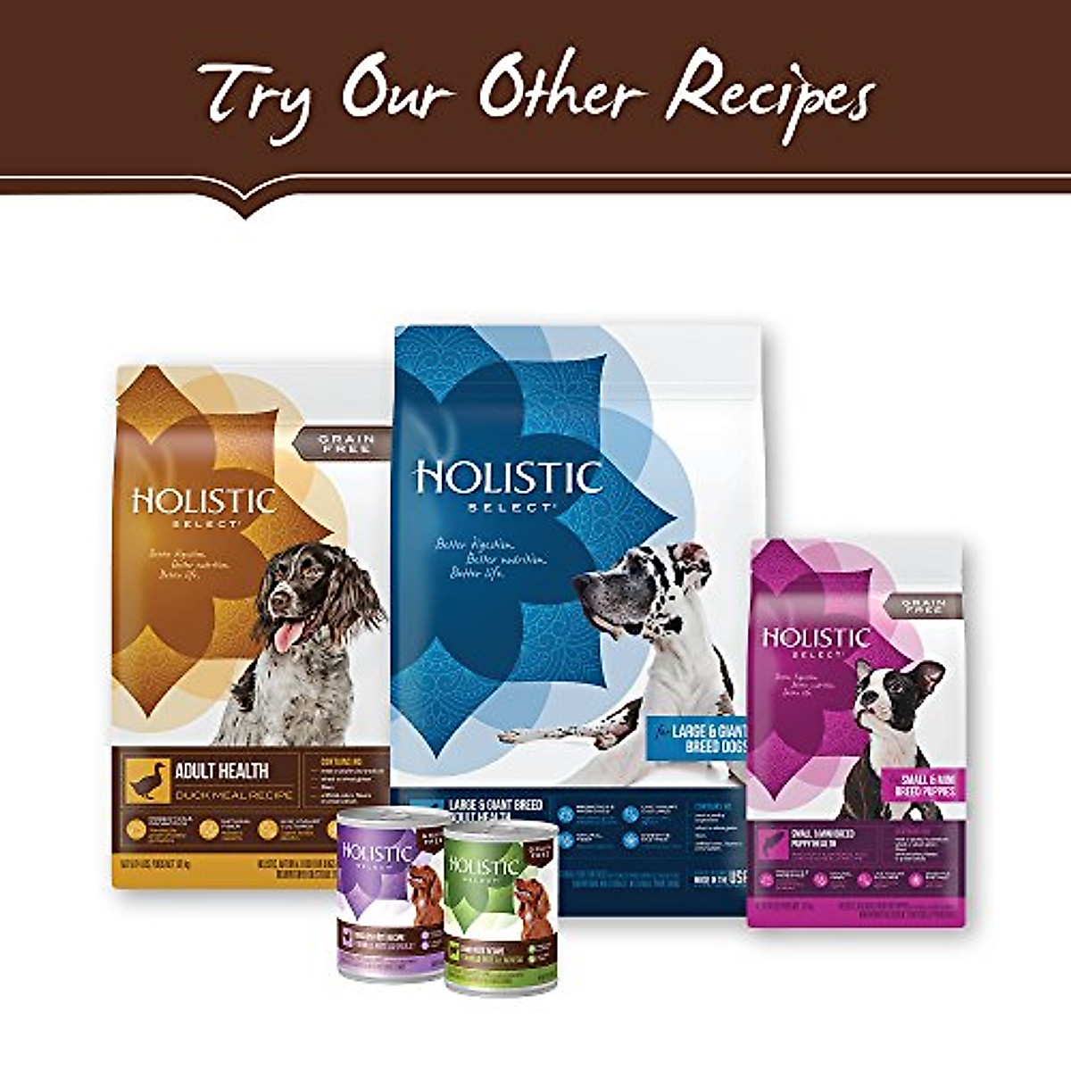 Holistic Select Natural Dry Dog Food, Lamb Meal Recipe, 30-Pound Bag