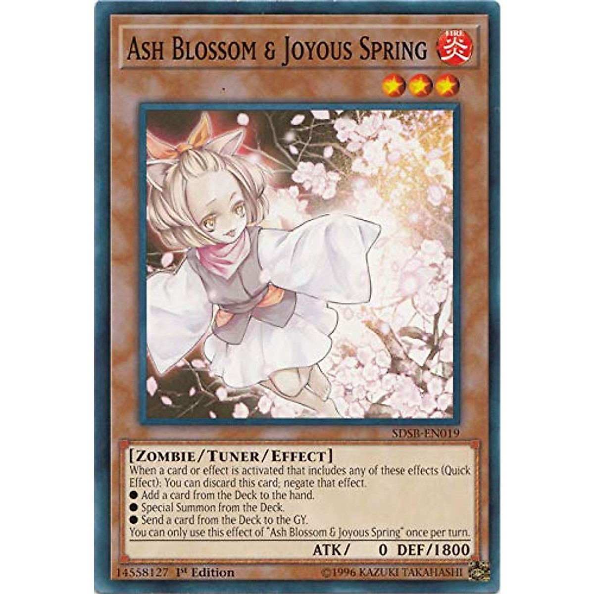 Yu-Gi-Oh! - Ash Blossom & Joyous Spring - SDSB-EN019 - Common - 1st Edition - Structure Deck: Soulburner