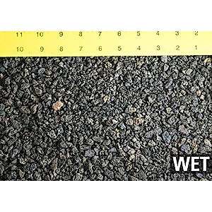 3 Gal. - 1/16" to 1/2" Horticultural Black Lava for Cactus & Succulent, Bonsai Tree Soil Mix - Inorganic Additive