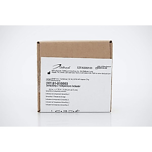 DeRoyal Sensostrip Temperature Indicator, 6 Bars, 1 Degree Celsius Increments, 81-010003 (Case of 100)