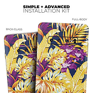 DesignSkinz S17 colorway4 Protective Vinyl Decal Wrap Skin Cover Compatible with The Samsung Galaxy S20 (Screen Trim & Back Glass Skin)