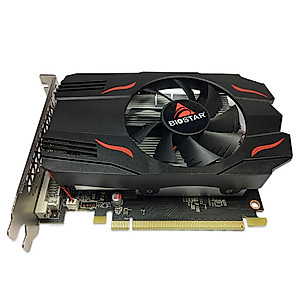 Biostar Radeon RX 550 4GB GDDR5 128-Bit DirectX 12 PCI Express 3.0 DVI-D Dual Link, HDMI, DisplayPort. Gaming Edition VA5515RF41-TBMRA-BS2