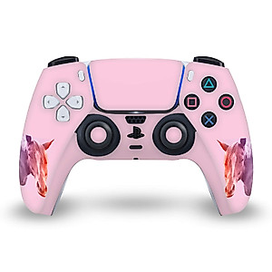 Head Case Designs Officially Licensed Mark Ashkenazi Pastel Horse Art Mix Vinyl Faceplate Sticker Gaming Skin Case Cover Compatible with Sony Playstation 5 PS5 DualSense Controller