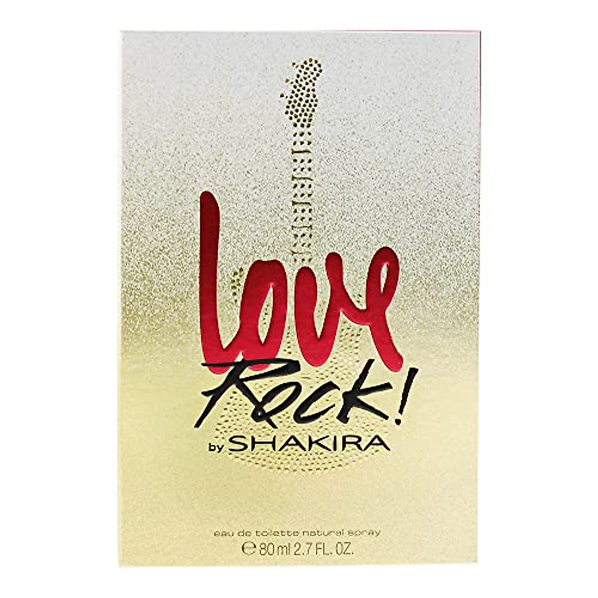 SHAKIRA Love Rock! Perfume Eau De Toilette Spray for Women, 2.7 Fluid Ounce